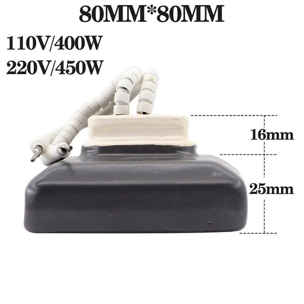 Нагревательная Пластина из фаянса 80X80 450W Инфракрасная Верхняя Для BGA-машины IR6000 IR6500