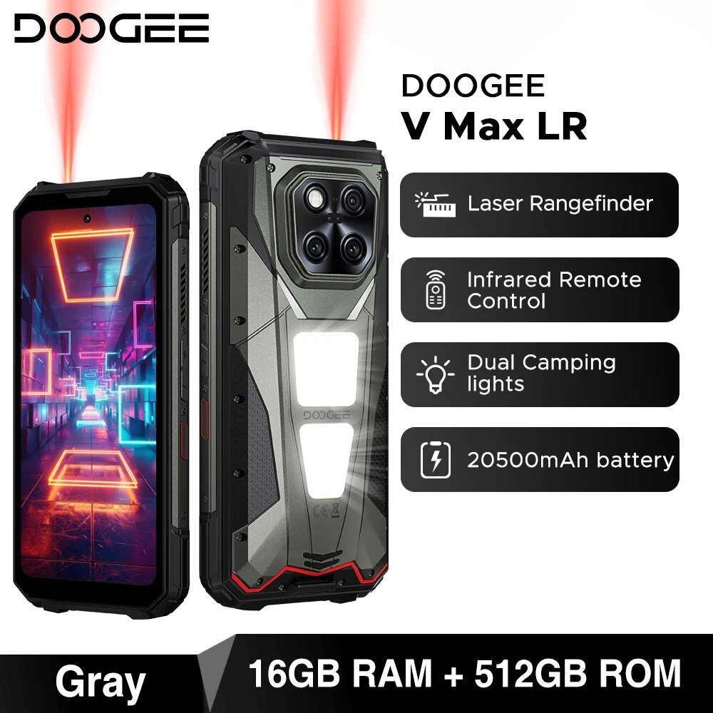 Смартфон Doogee V Max LR, 16/512ГБ, global