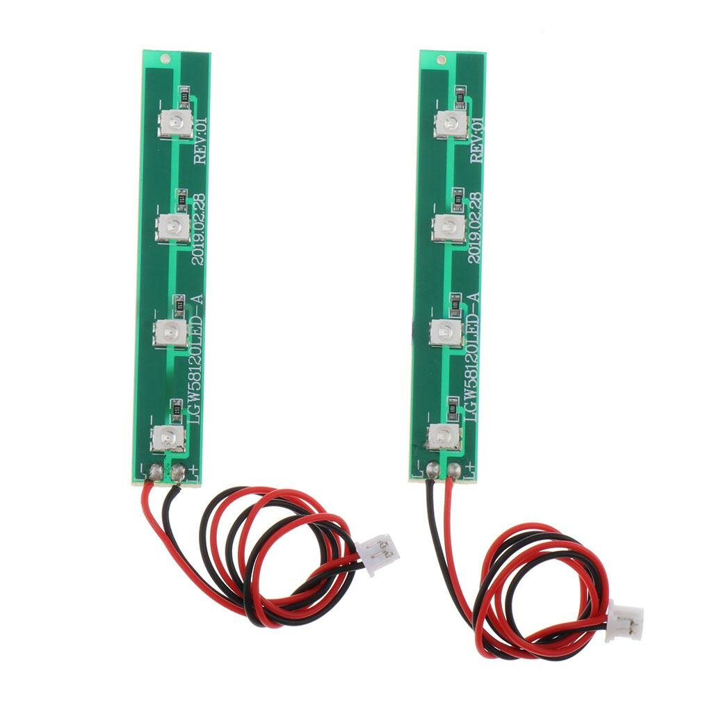 Комплект из 2 светодиодных панелей для радиоуправляемого самолета WLtoys XK X450 (запасные части).