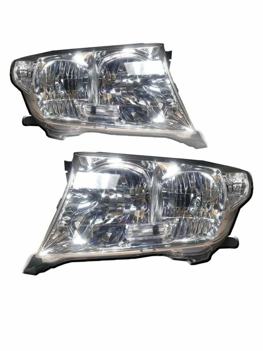 Автомобильные фары головного света, блока-фары Toyota Land Cruiser 200, 2шт