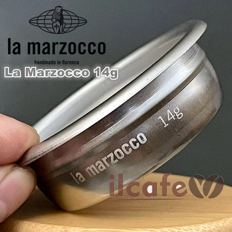 La MARZOCCO Полуавтоматическая кофемашина с двойным портафильтером VST и лазерной гравировкой 14г для профессионального