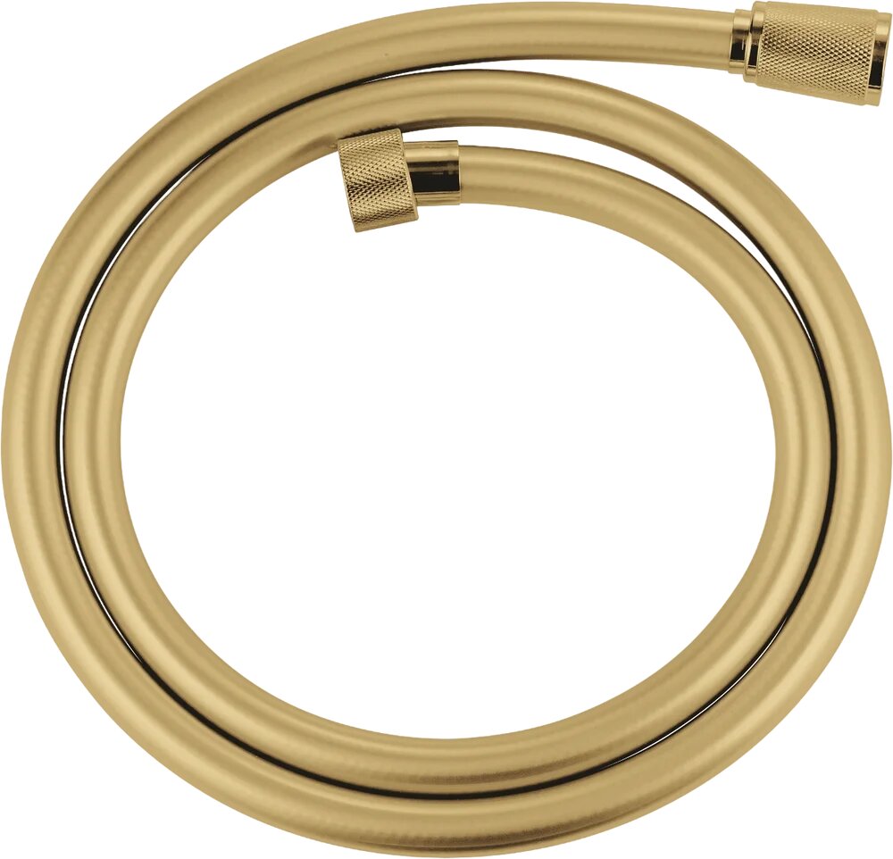 Душевой шланг Grohe Silverflex 28362GL0 125 см, с антискручиванием, пластиковый, золотой, глянцевый, шланг для душа