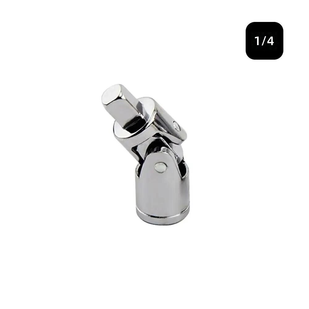 Набор гибких переходников для головок — 3 размера (1/2", 3/8", 1/4") с шарнирным соединением и угловым удлинителем для работы в стесненных условиях
