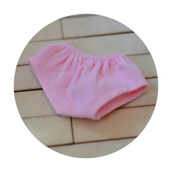 Snoedoll Трусы для кукол 1/6 17 цветов Розовый, pink