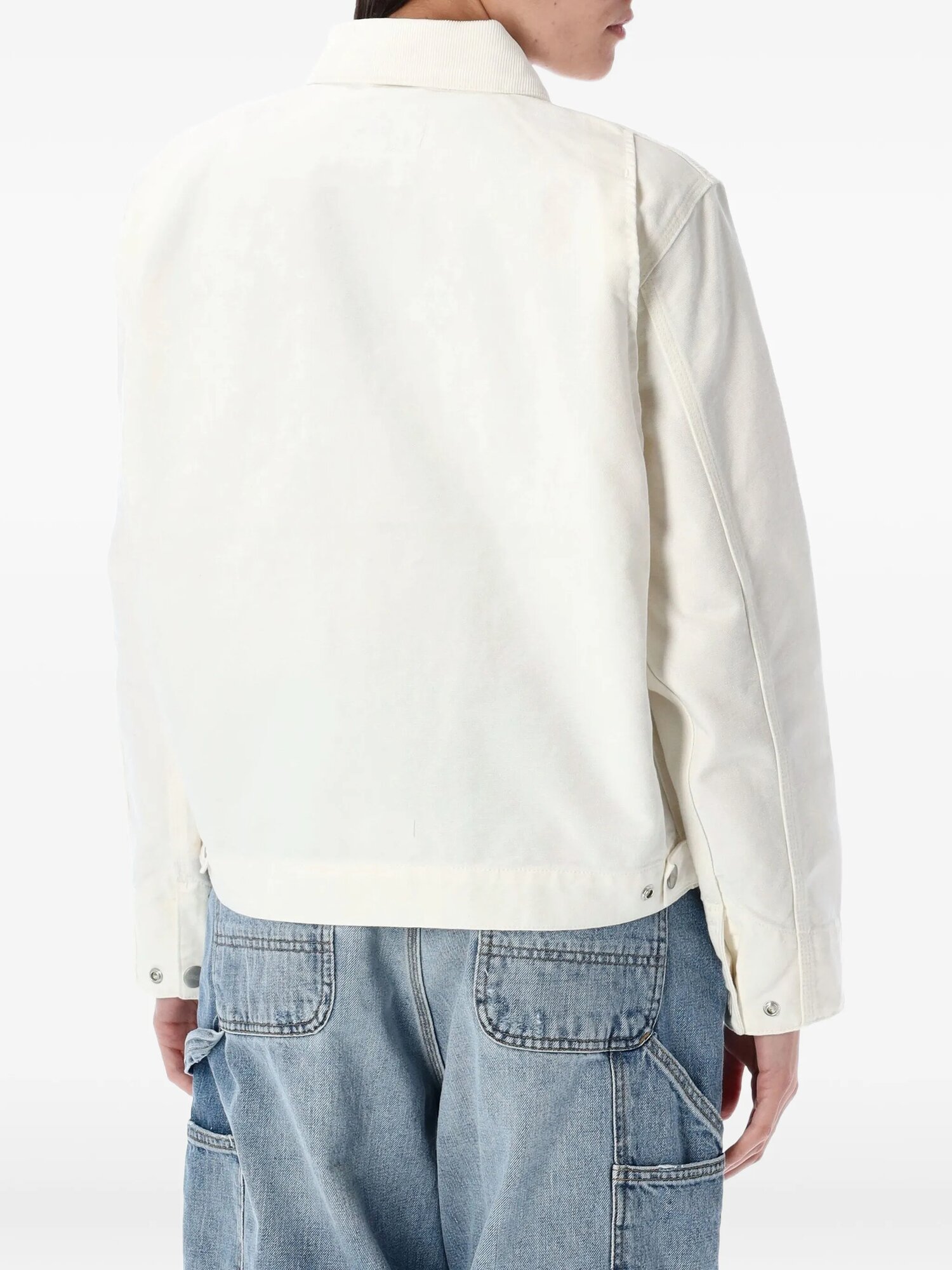 Куртка Carhartt WIP Logo-patch zip-up jacket, размер 44 — фото 1