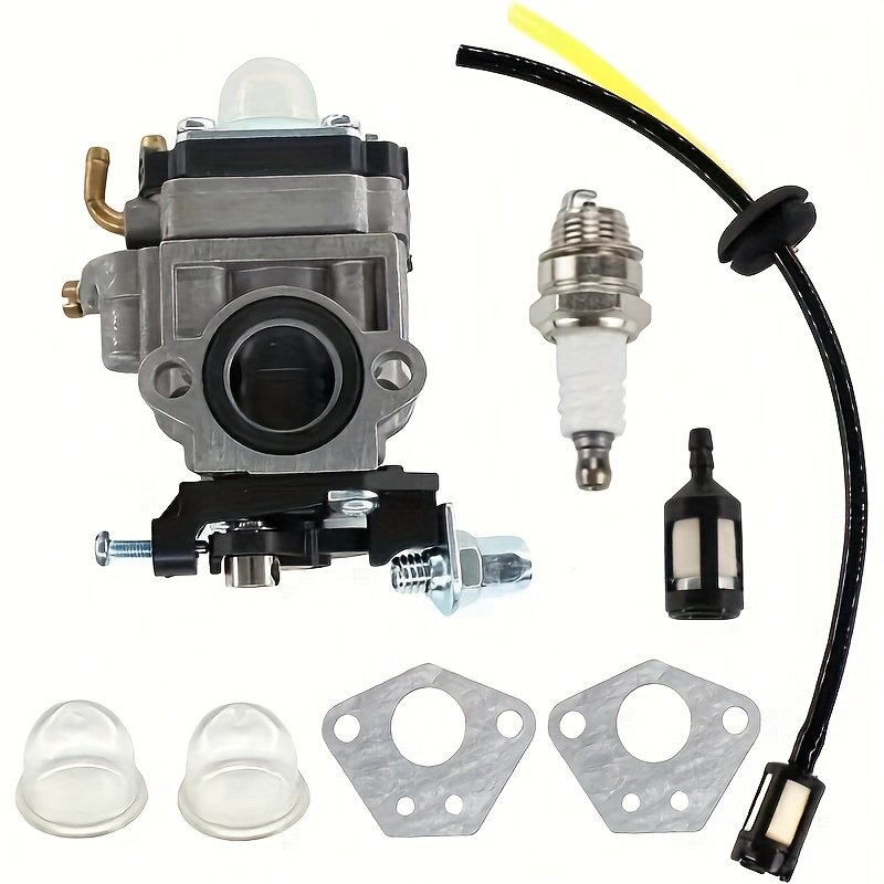 Карбюратор ремонтный набор для MP15 43CC 52CC CG430 CG520 BC430 BC520 газонокосилки триммера, 1 комплект