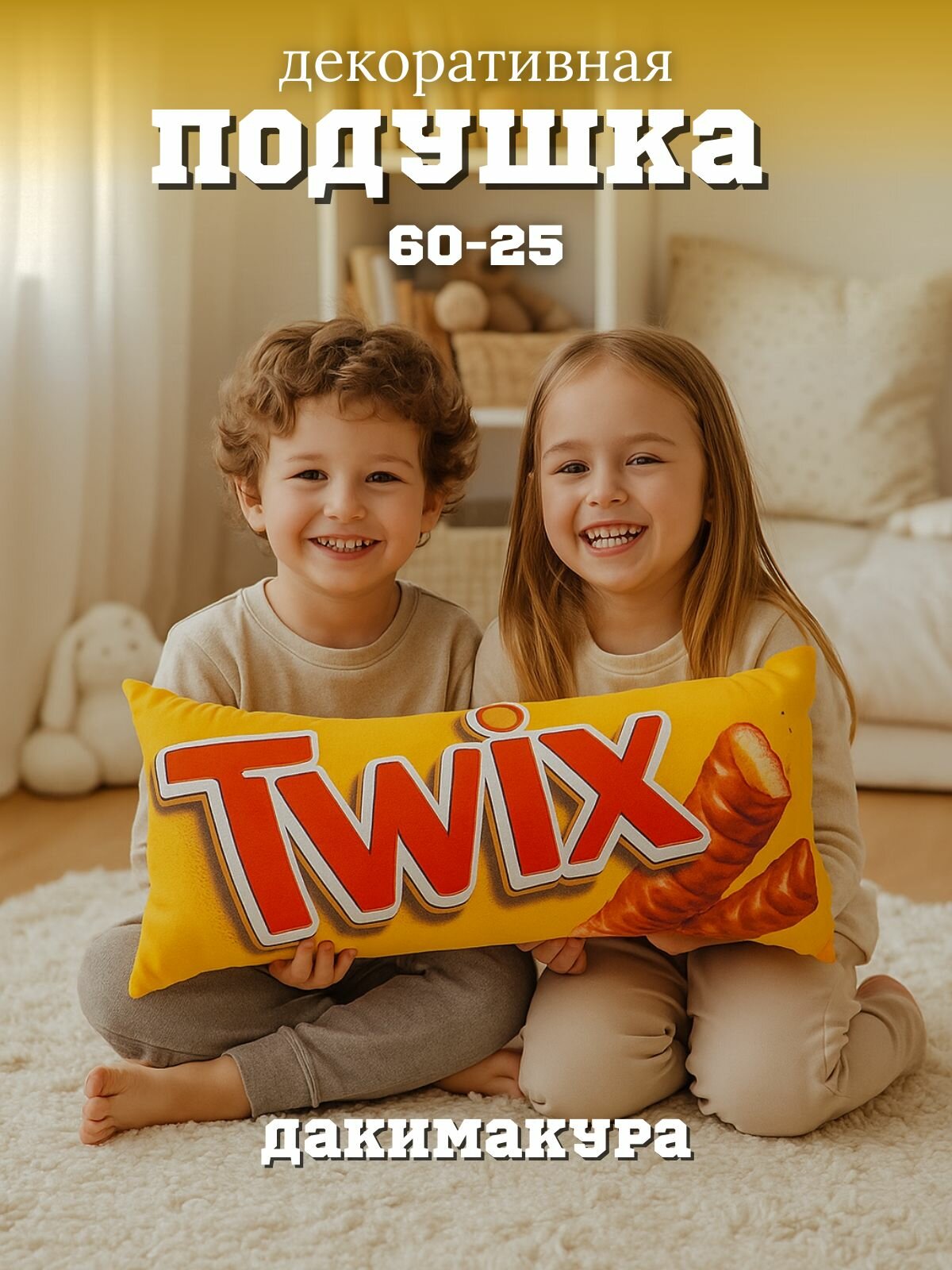 Подушка-игрушка 40x60 см