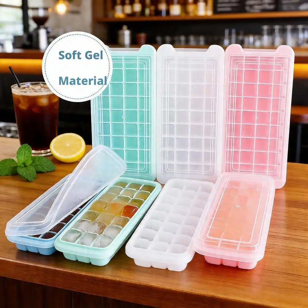 Си silicone ice cube tray 36 grids — фото 1