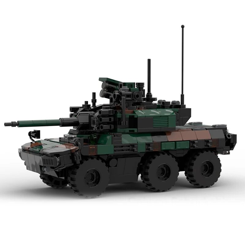 Легкий танк MOC, цвет P57775, 744 детали