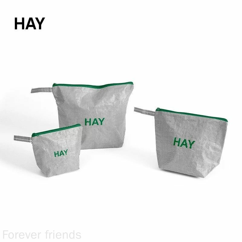 HAY Мешок для хранения 35x28.6 см 3 шт светло-серый для вещей для одежды хозяйственные