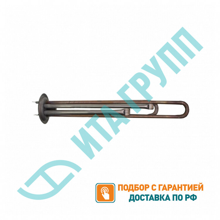ТЭН 2000Вт (700Вт/1300Вт) RF для водонагревателя Thermex RZL, IS, IR, Garanterm, Electrolux EWH, под анод М4, 20052
