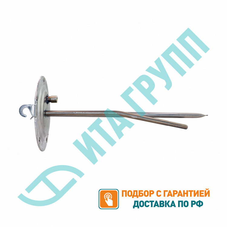 ТЭН 1кВт (1000Вт) для водонагревателя Ariston VLS, Velis, под анод М5, 251226