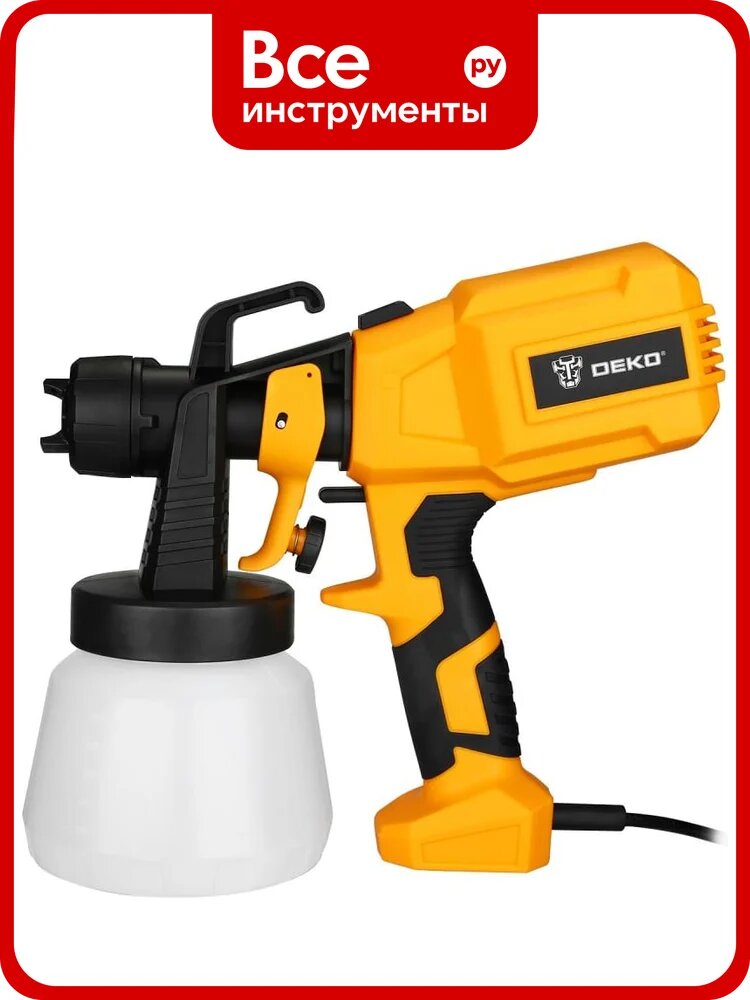 Краскопульт электрический DEKO SG550DK, 800 мл, 550Вт 083-1131