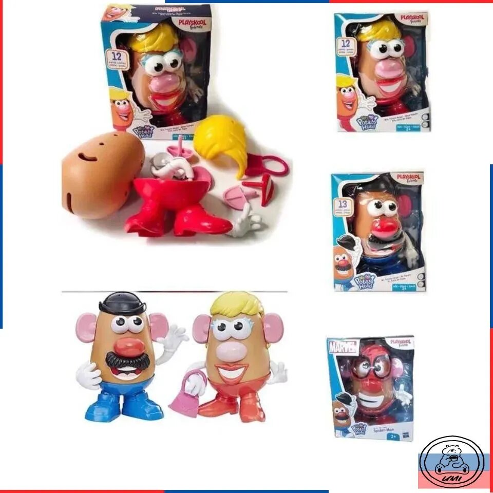 Миссис Картошка Playskool Friends, классическая игрушка, 12 деталей, от 3 лет — фото 1
