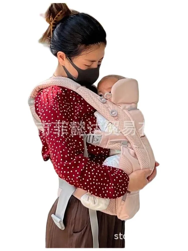 Эргорюкзак- хипсит для малышей от 1 / Ergobaby OMNI Breeze - Pearl Grey/ сумка рюкзак для мамы,