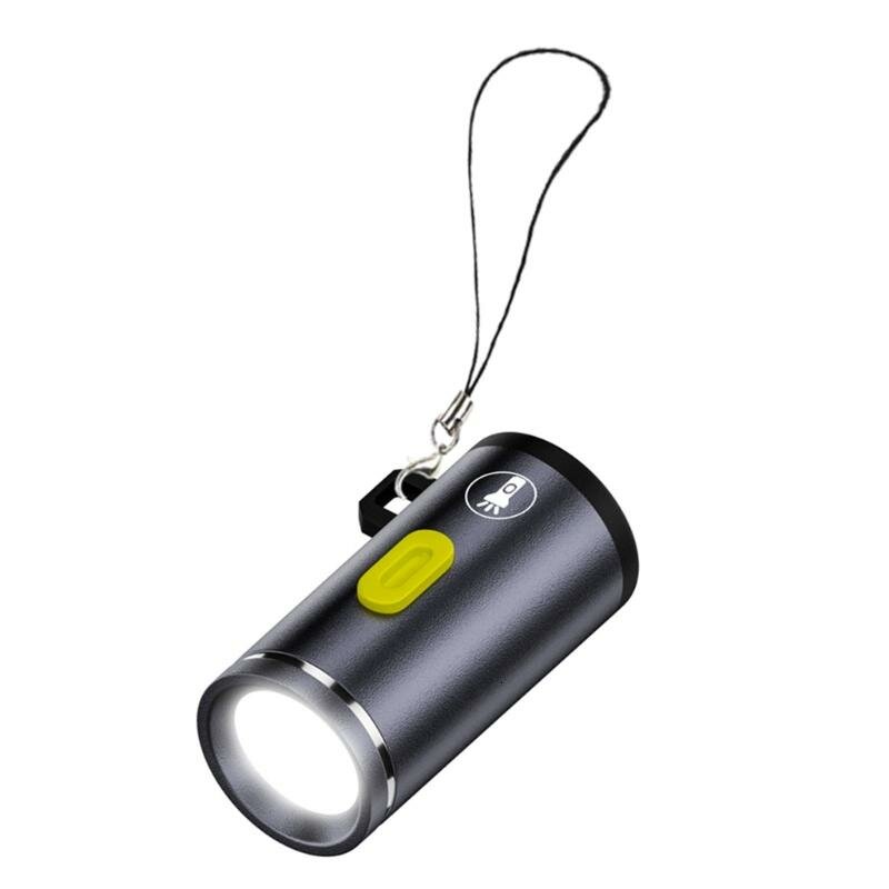 Фонарик USB-C мини без батареи, Серый