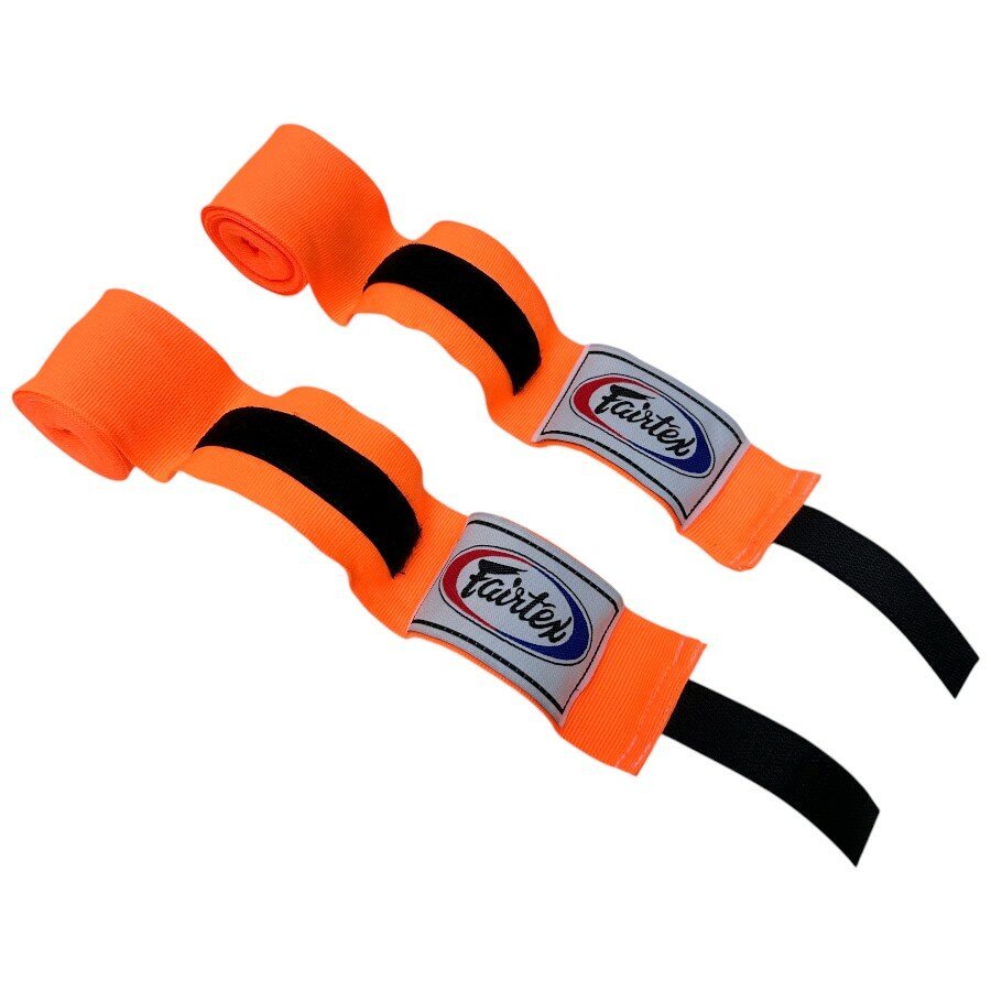 Боксёрские бинты Fairtex Orange 3м.