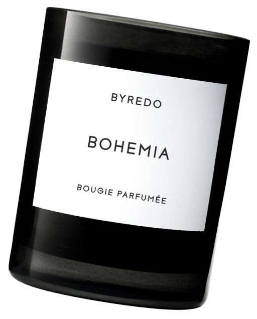 Парфюмированная свеча Byredo Bohemia 240 гр - Байредо Богемия женская