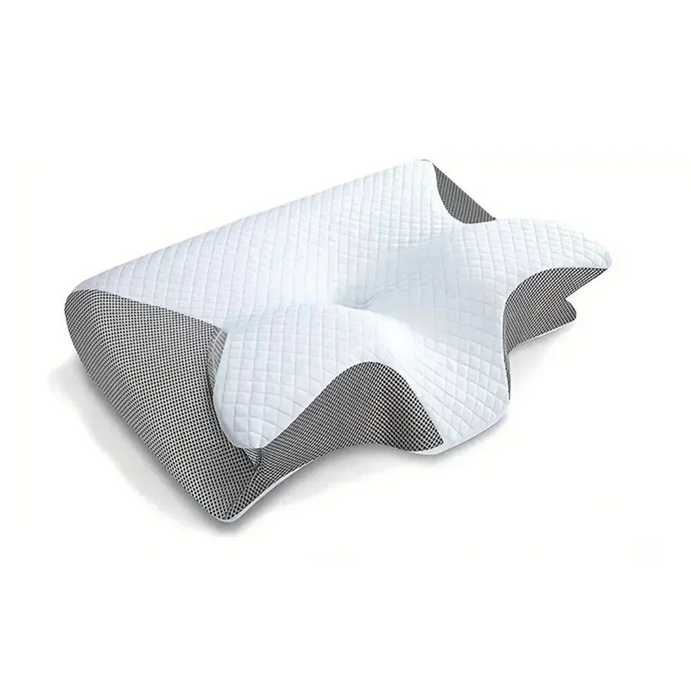 Ортопедическая подушка из memory foam для шеи C, Gray 8