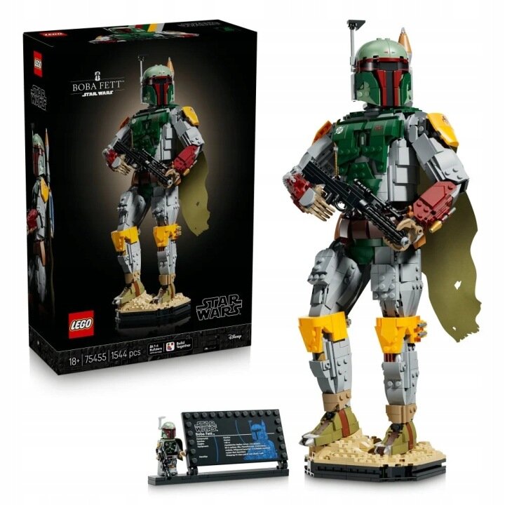 Конструктор LEGO Star Wars 75455 Boba Fett Фигурка Боба Фетт
