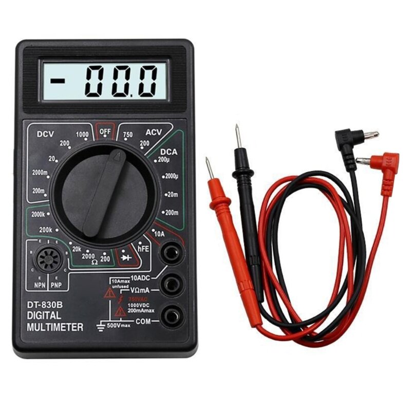 Portable Digital Multimeter Versatile Electricla Meter High Precisions Measurement for Accurate Electrical Parameter Test
