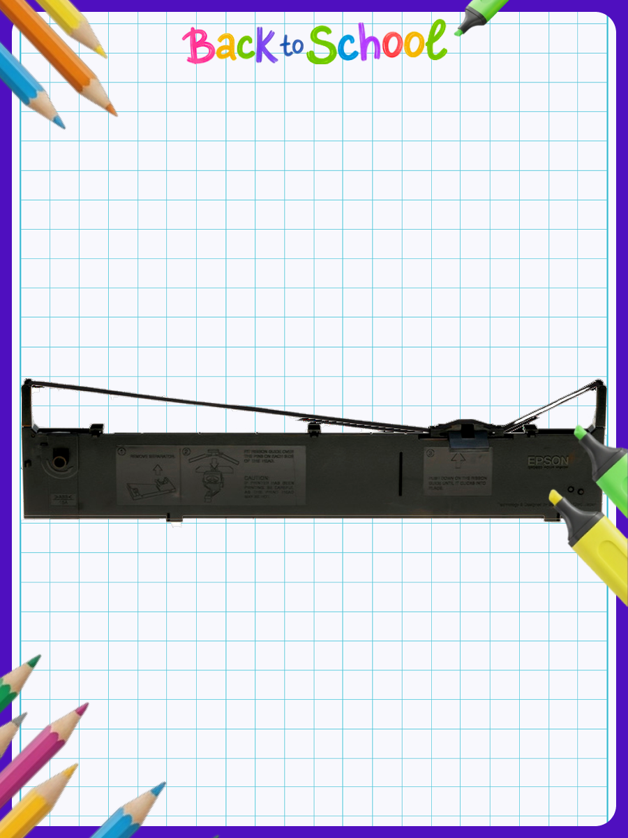Картридж для матричного принтера EPSON LQ-2180 (C13S015086), официальная гарантия
