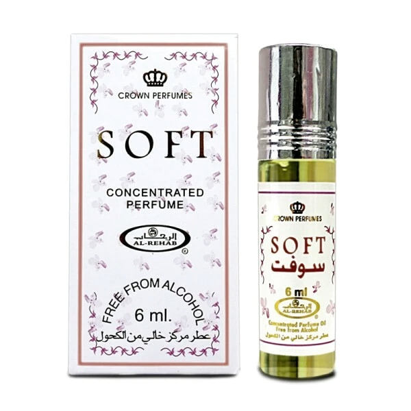 Al Rehab Soft 6 мл масляные духи с роллером для женщин и мужчин
