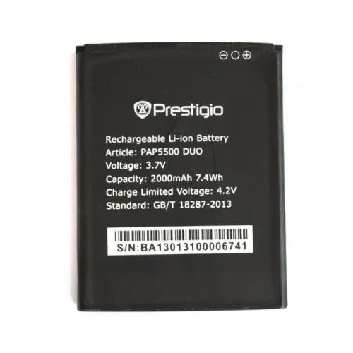 Аккумулятор для телефона Prestigio MultiPhone 5500 DUO PAP5500