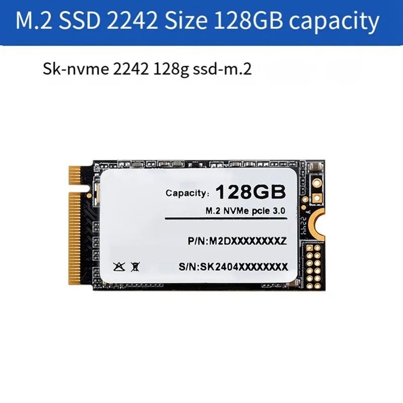R7SK M2 NVME 2242 128 ГБ Высокоскоростной Твердотельный Накопитель Высокого Качества