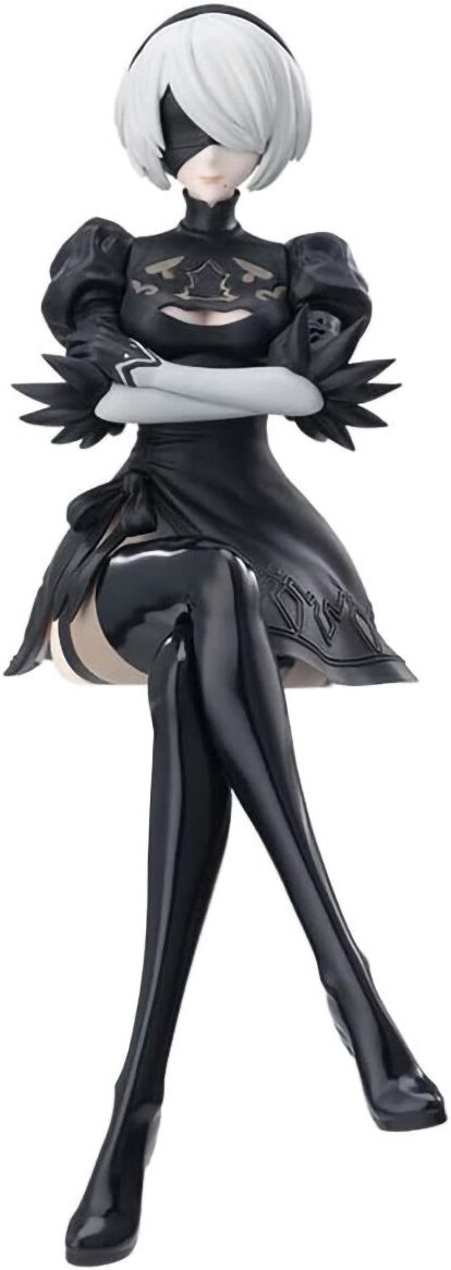 Фигурка-аниме SEGA: NieR: Automata Ver1.1a - 2B (YoRHa No. 2 Type B) [Chokonose Premium Figure] (13 см)