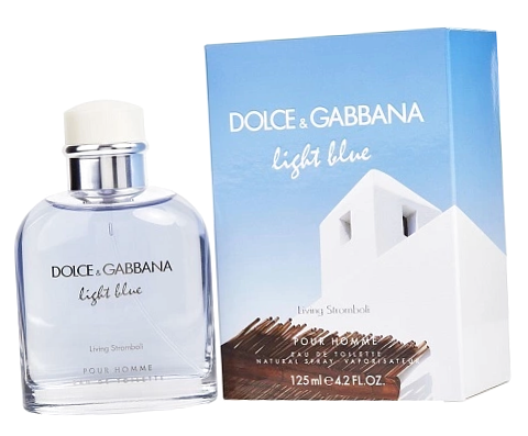 Туалетная вода для мужчин Dolce Gabbana Light Blue Living 125 мл - Стромболи