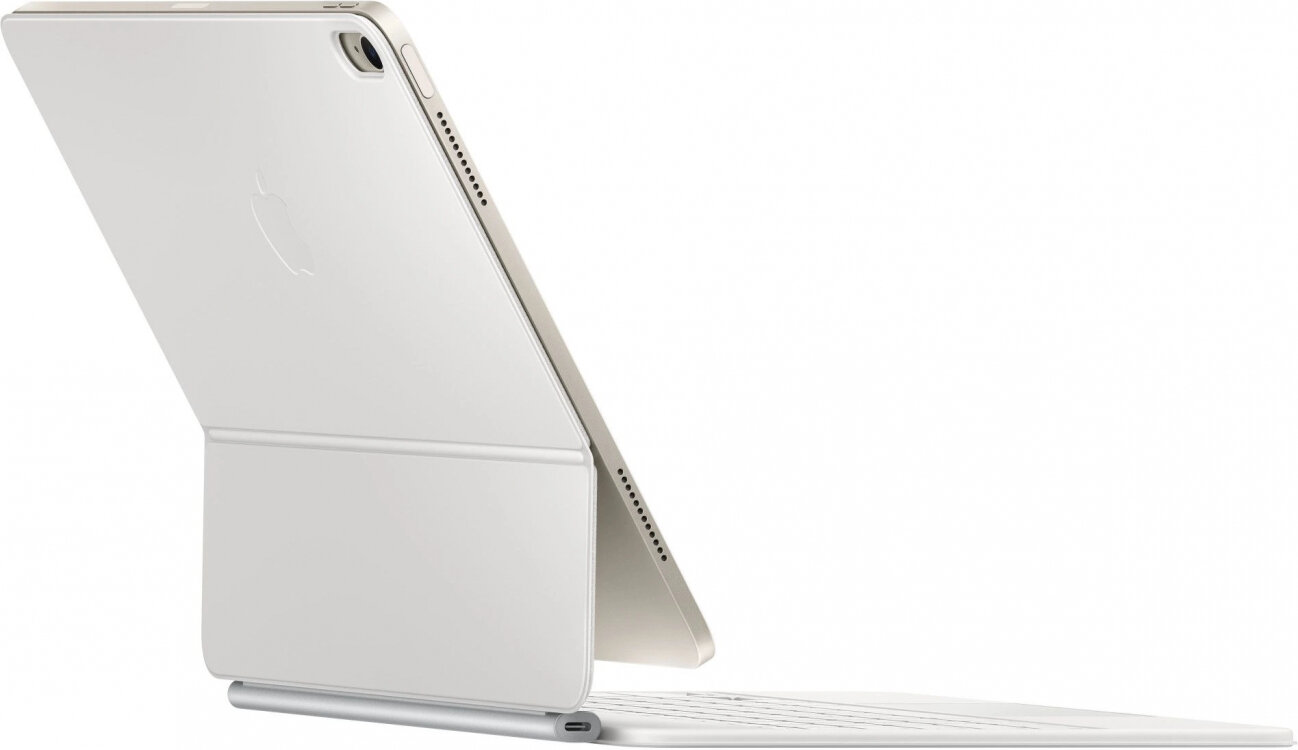 Чехол-клавиатура Apple iPad Air 13 Magic Keyboard, mdfw4, White (Белый)