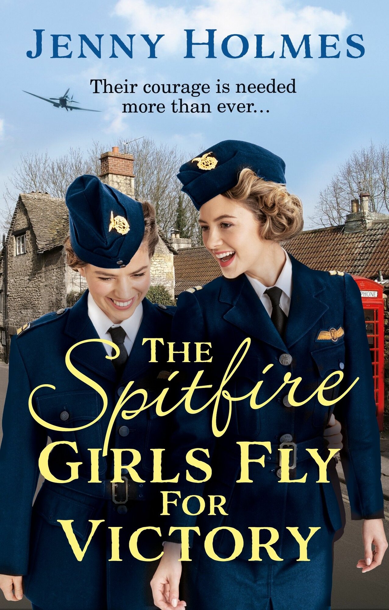 The Spitfire Girls Fly For Victory / Книга на Английском | Holmes Jenny