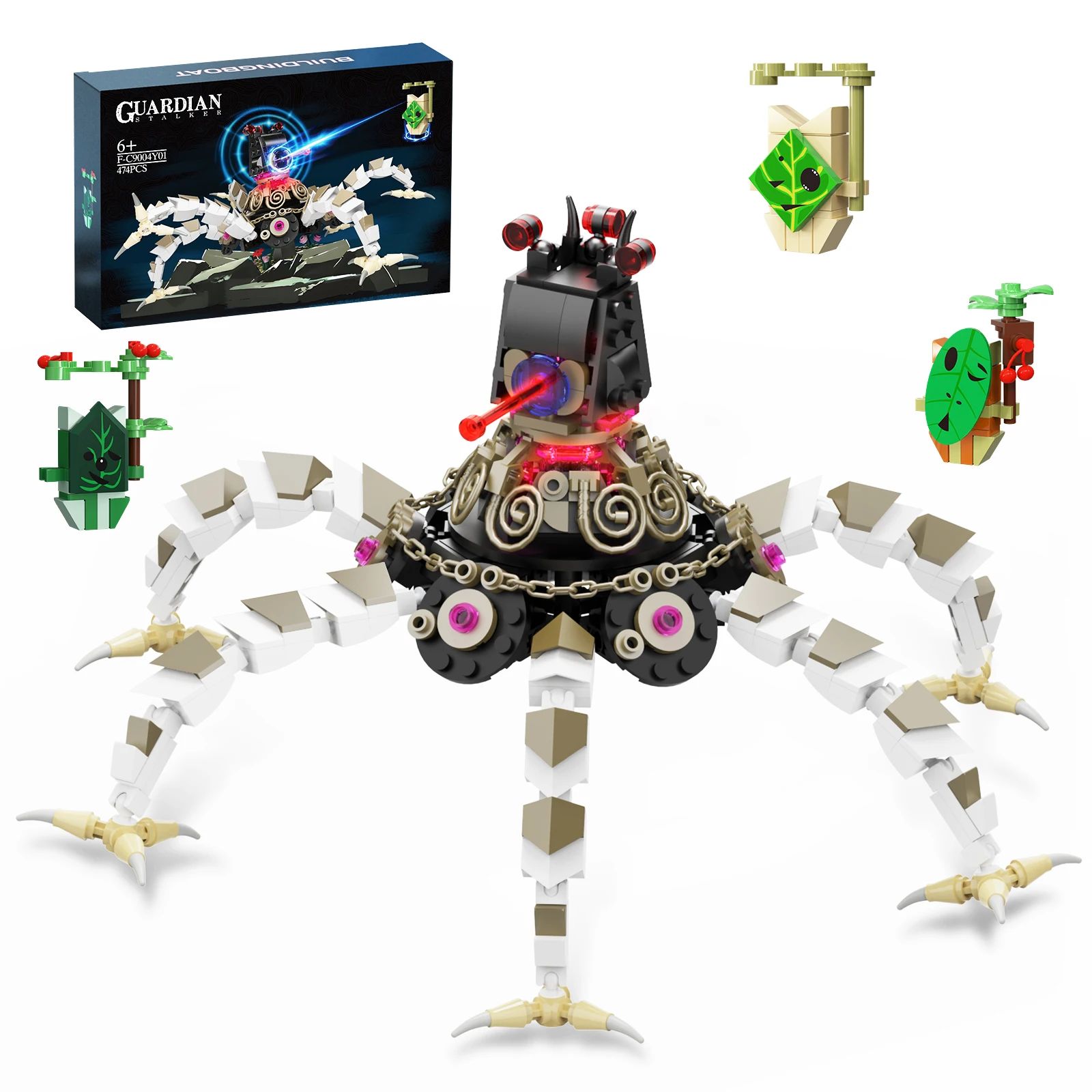 Конструктор Guardian из 377 деталей, модель стража из игры The Legend of Zelda: Breath of the Wild