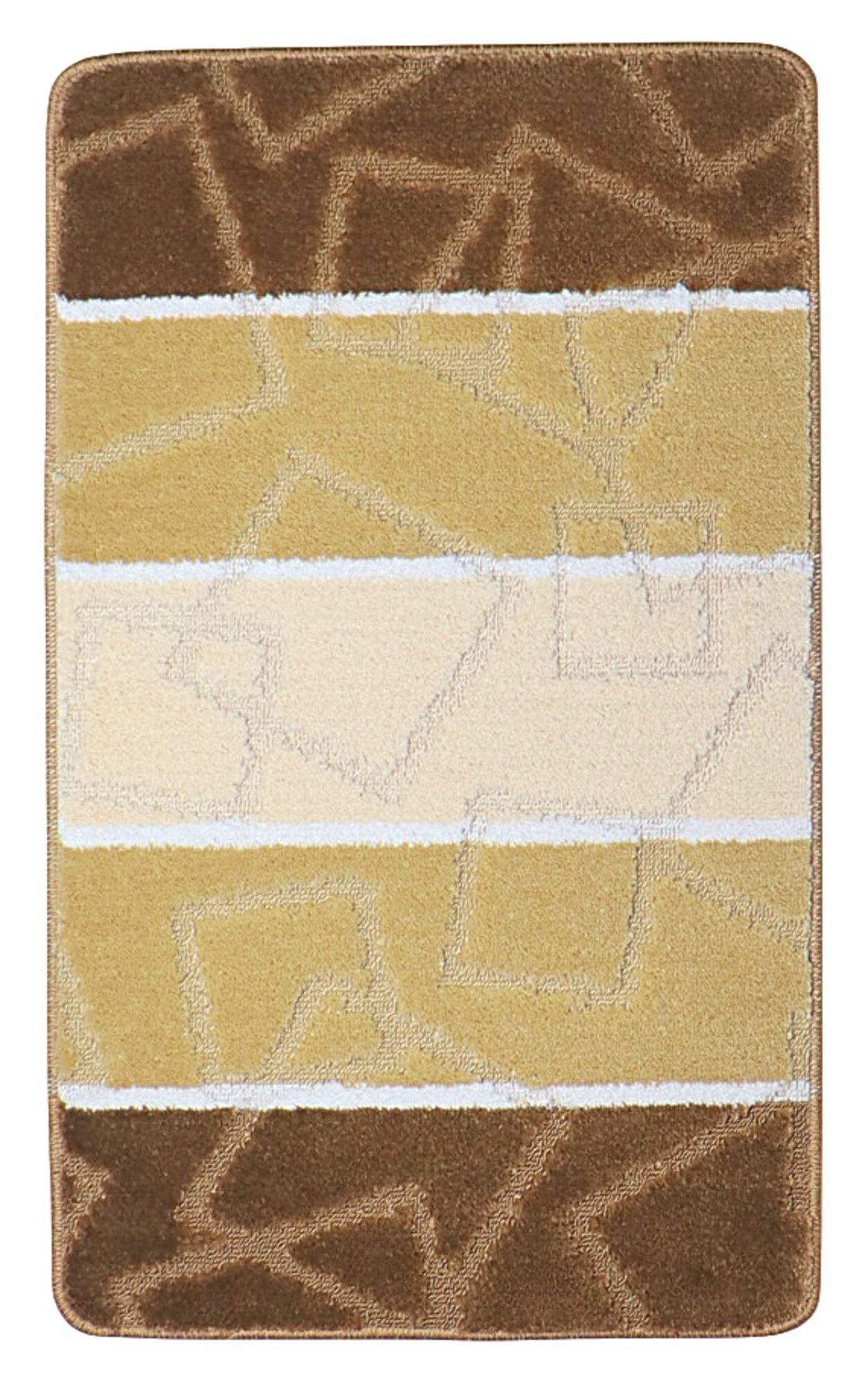 Коврик для ванной 100/60см Воналди (Vonaldi) mareo/0273/beige