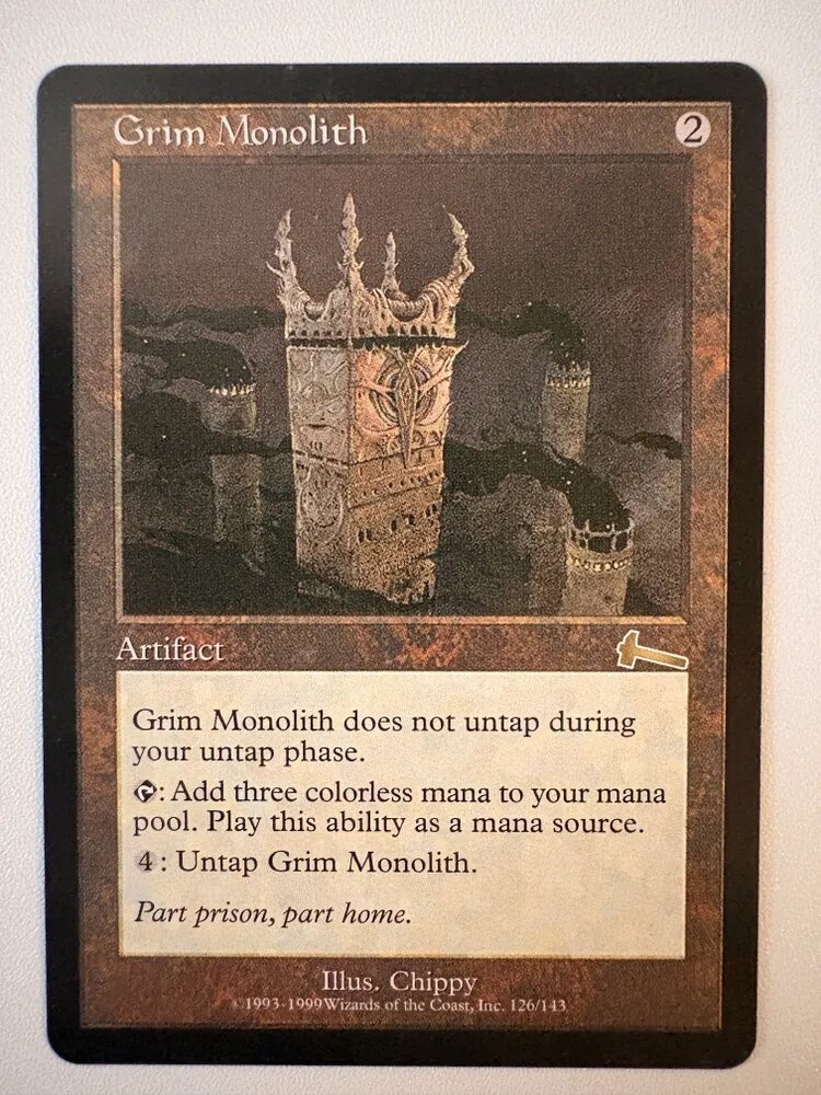 Коллекционная карточная игра MTG Grim Monolith