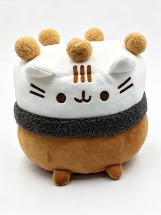Жирный Кот, Кошка/Fat Cat Cat,18cm мягкая игрушка подарок кукла