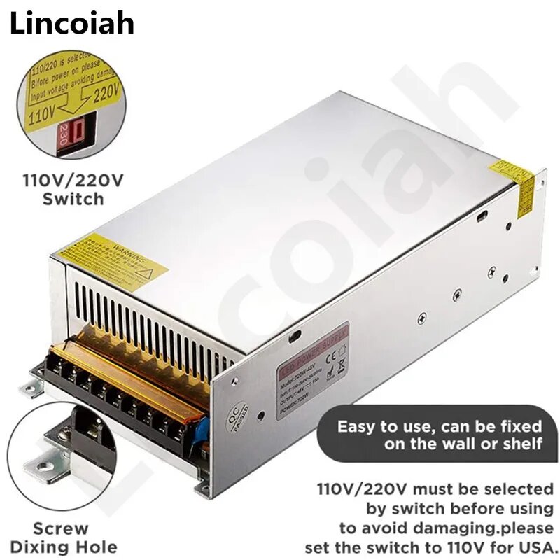 Трансформатор Lincoiah 24V 1000W — фото 1