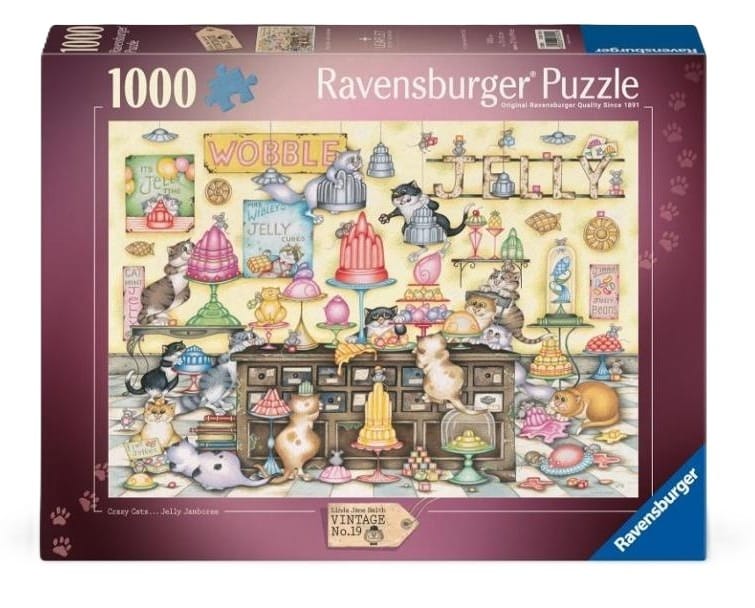 Пазл Ravensburger Crazy Cats, 1000 элементов