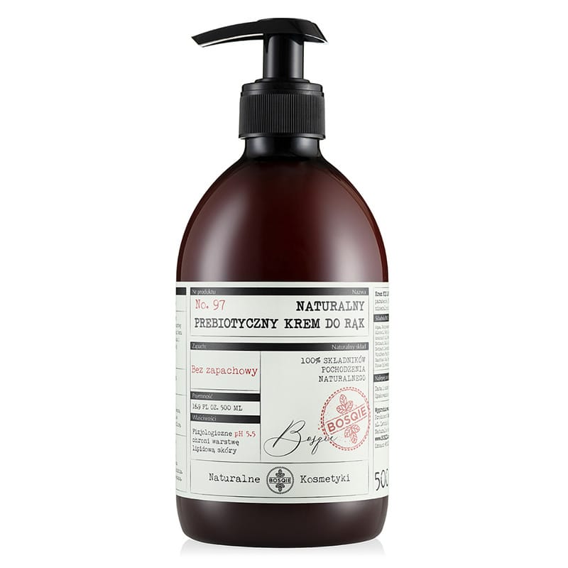 Крем для ухода за кожей Bosqie Hand Cream No.97 Натуральный пребиотический крем для рук 500 мл