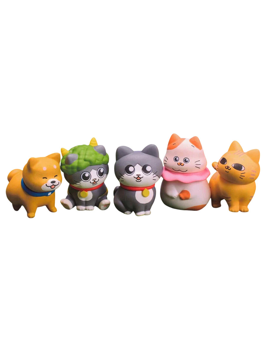 Набор Фигурок The Old Man Who Was Reincarnated As A Cat 4шт 9см 4582779490061