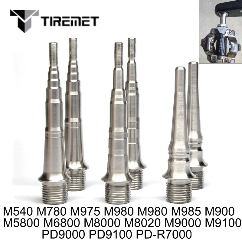 Tiremet титановые педали для Shimano XT M540