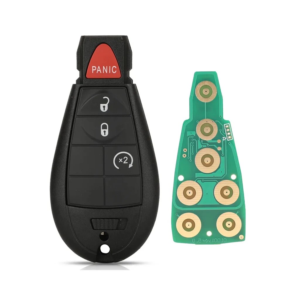 Ключ для Chrysler Town & Country, Jeep Grand Cherokee, Dodge Caravan, Key Style 5
