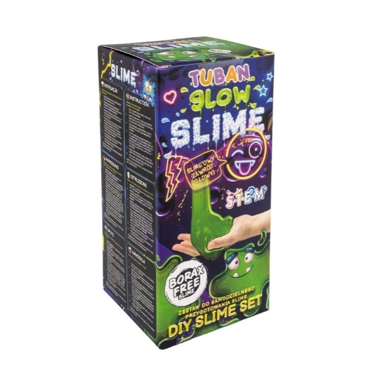 Пластилин Tuban Slime DIY, светящийся в темноте