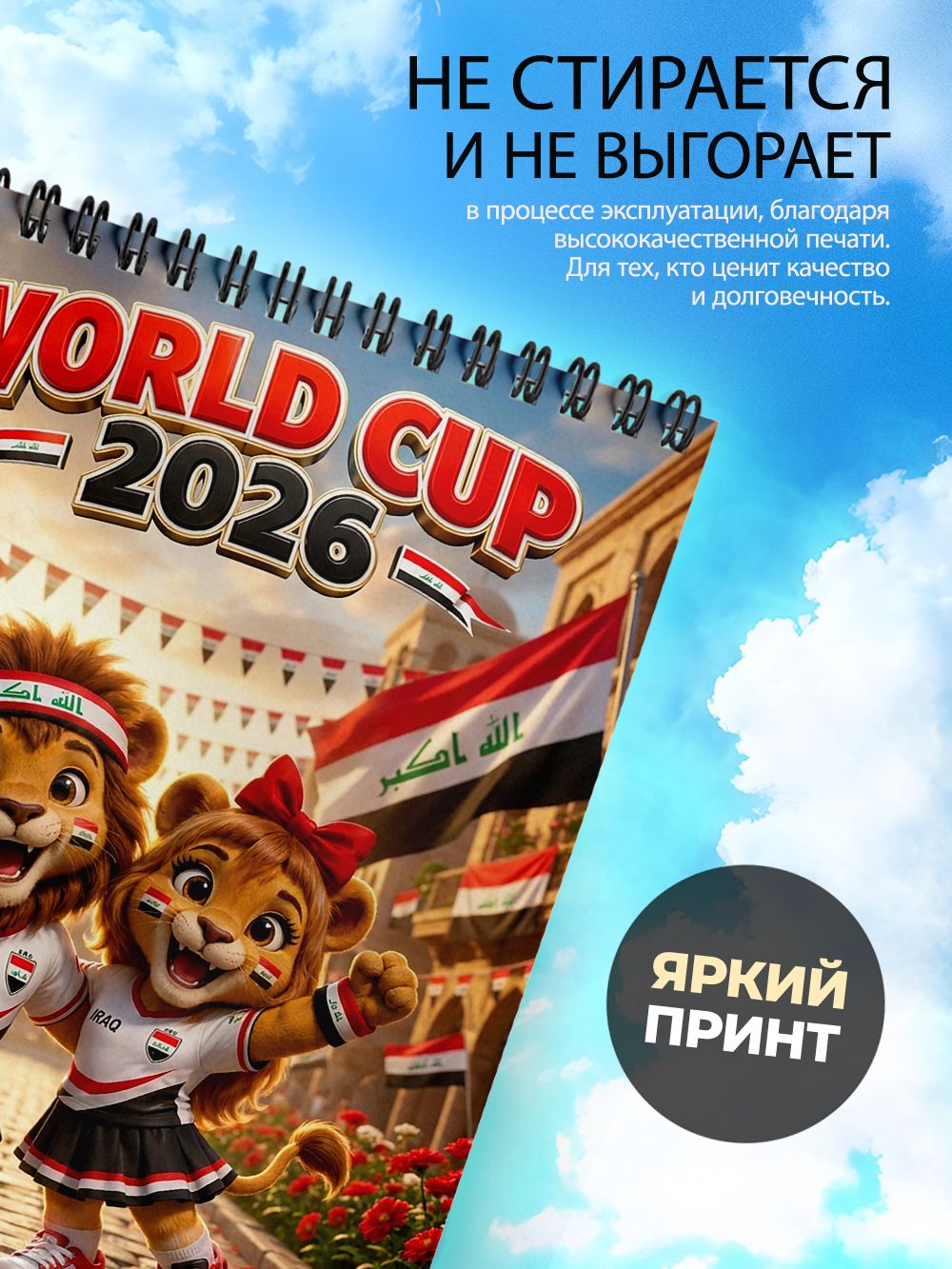 Блокнот А6 - Чемпионат Мира 2026 - Ирак — фото 1