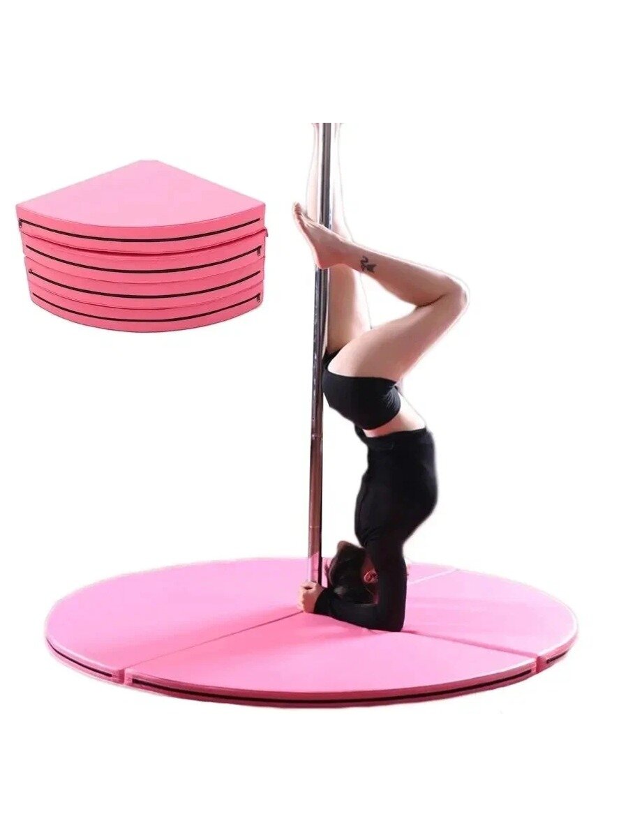 Мат для Pole Dance для пилона, Толщина коврика, мм 100, Тип Мат спортивный