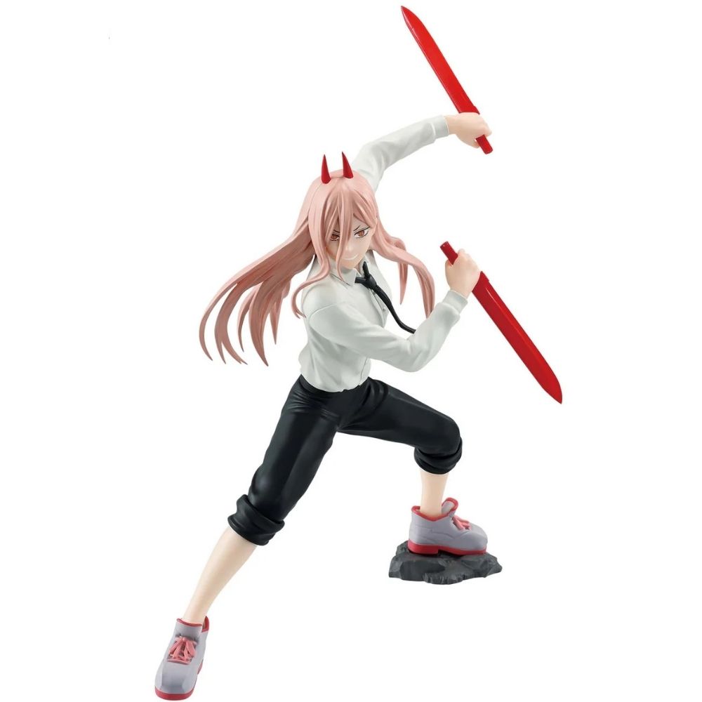 Фигурка Пауэр из аниме Человек-бензопила ( серия Виброзвезды, выпуск IV)/ Bandai Chainsaw Man - Vibration Stars Power IV