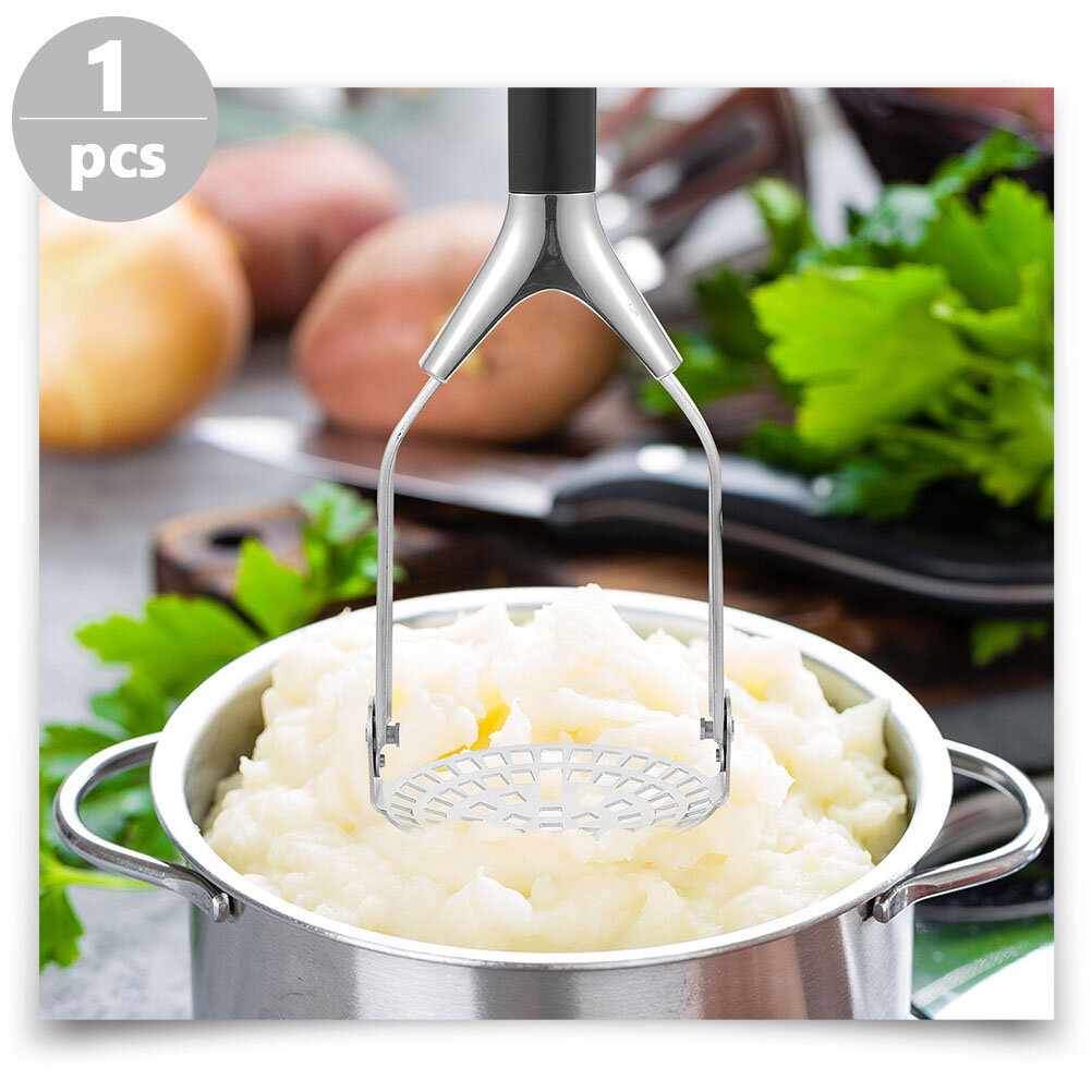 Ручной Картофелемялка Из Нержавеющей Стали 1Pc Для Картофеля И Овощей Кухонный Инструмент 30 5X9X9 Cm