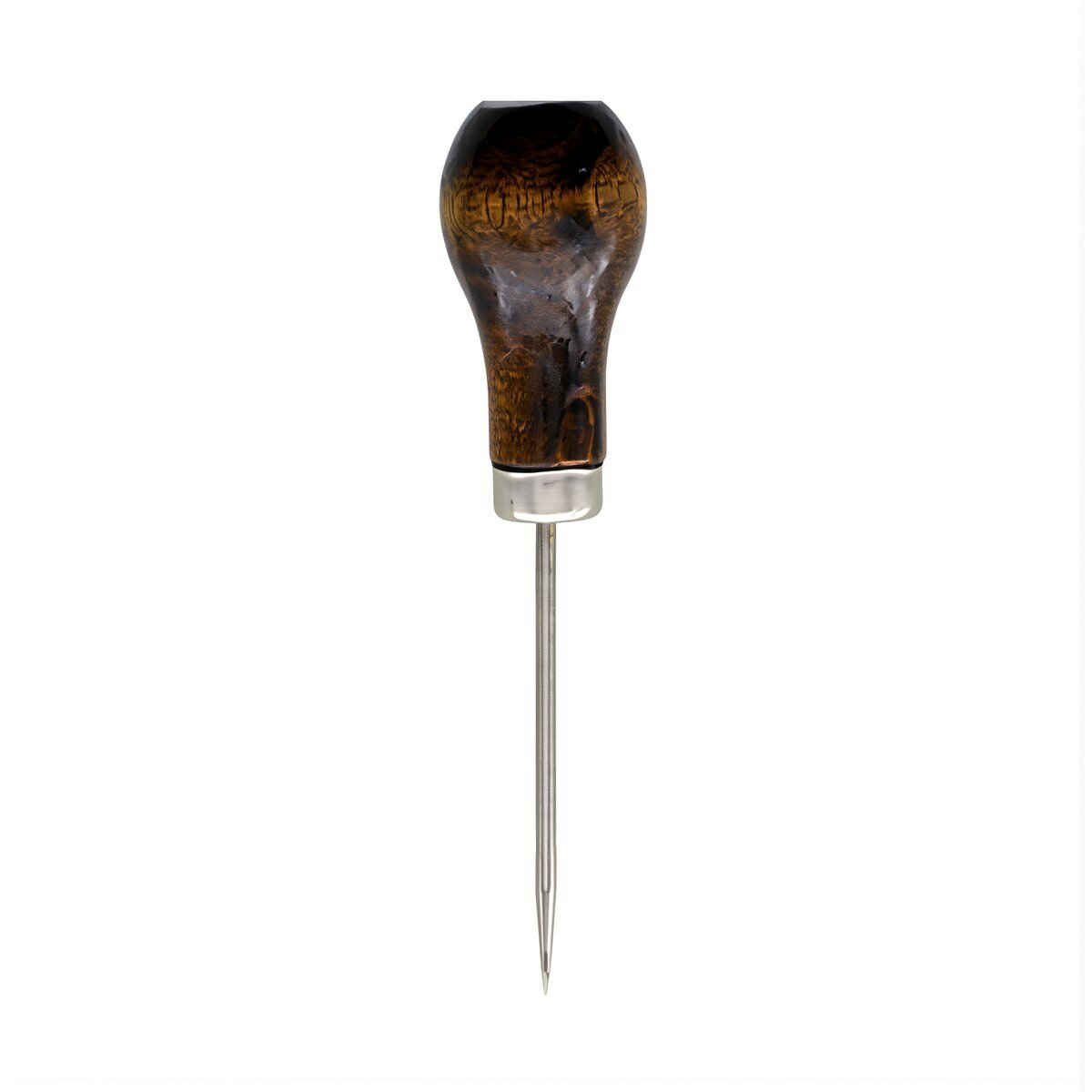 Инструмент для ремонта обуви ручной шило из натурального дерева острое стальное острие для пробивки отверстий в коже для хобби рукоделия
