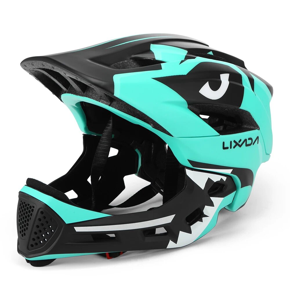 Детский съемный велосипедный шлем Lixada Голубой, Light Blue